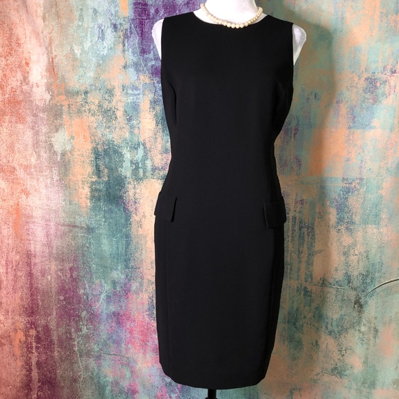 Kasper | Dresses | Kasper Timeless Business Dress With Pocket Flaps And ...